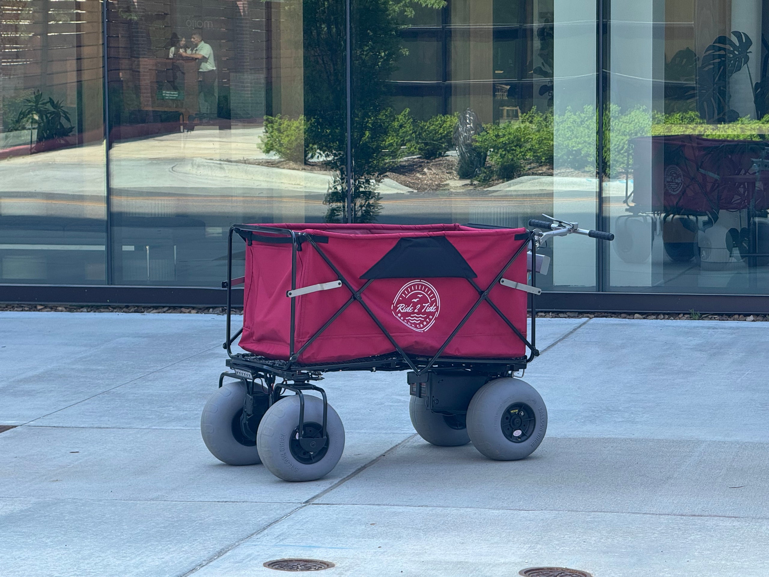 Premium foldable XL Motorized 4 wheel drive Cart | Ride2Tide